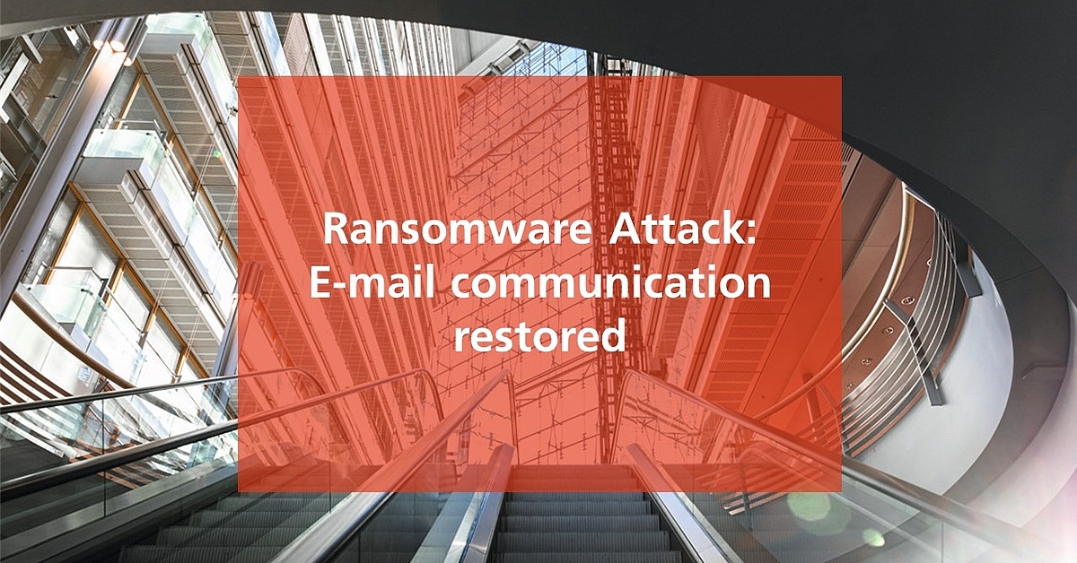 Kapellmann: Kapellmann reachable by e-mail again